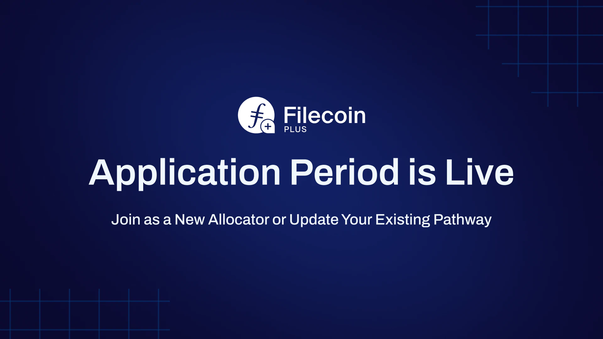 Filecoin Plus: Join as a New Allocator or Update Your Existing Pathway | Filecoin Foundation
