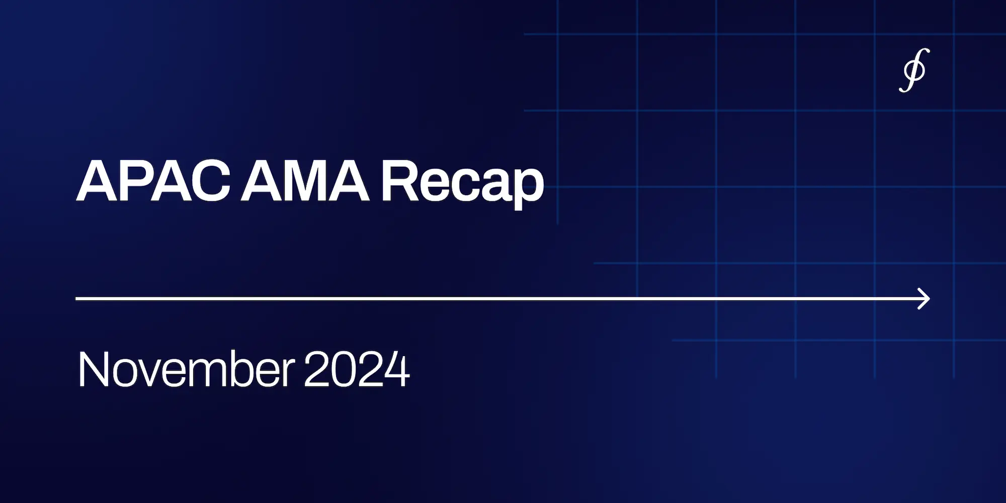 APAC AMA Recap – November 2024 | Filecoin Foundation