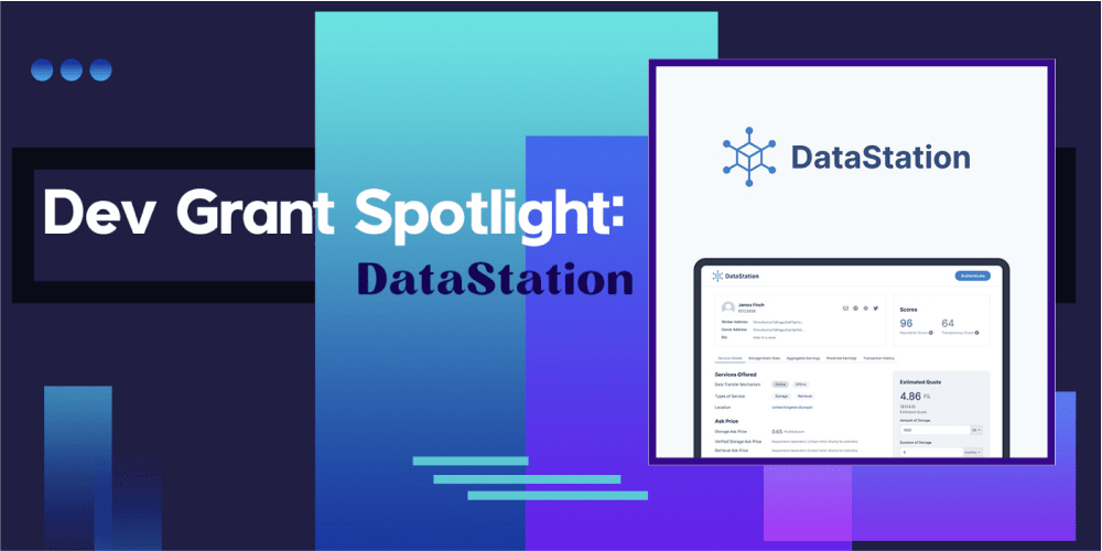 Dev Grant Spotlight: DataStation | Filecoin Foundation